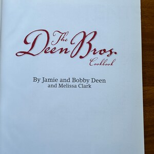 Recipes From the Road the Dean Brothers - Etsy