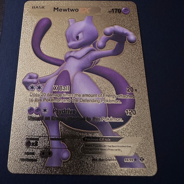 Mewtwo Ex - Etsy
