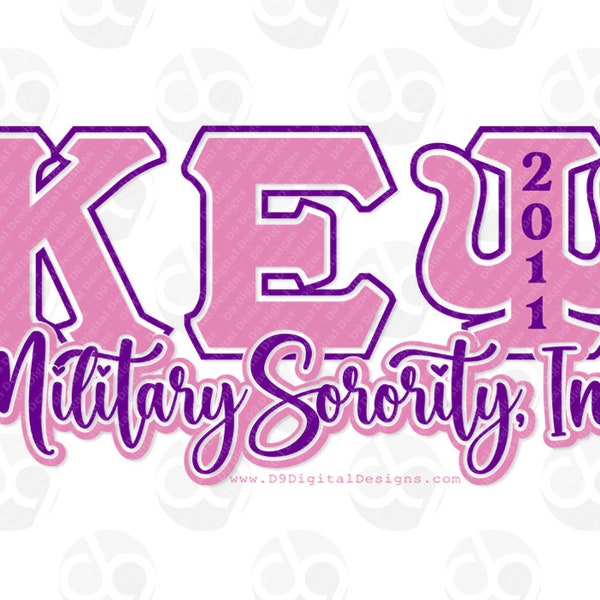 Kappa Epsilon Psi Military Sorority - Etsy