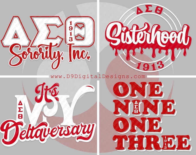 Nineteen Thirteen 1913 Svg Delta Svg Sorority Svg DST Svg - Etsy