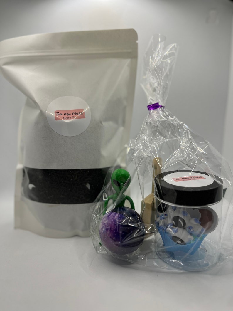 Outer Space Alien Astronaut Sensory Play Kit Bin Toddler Montessori ...