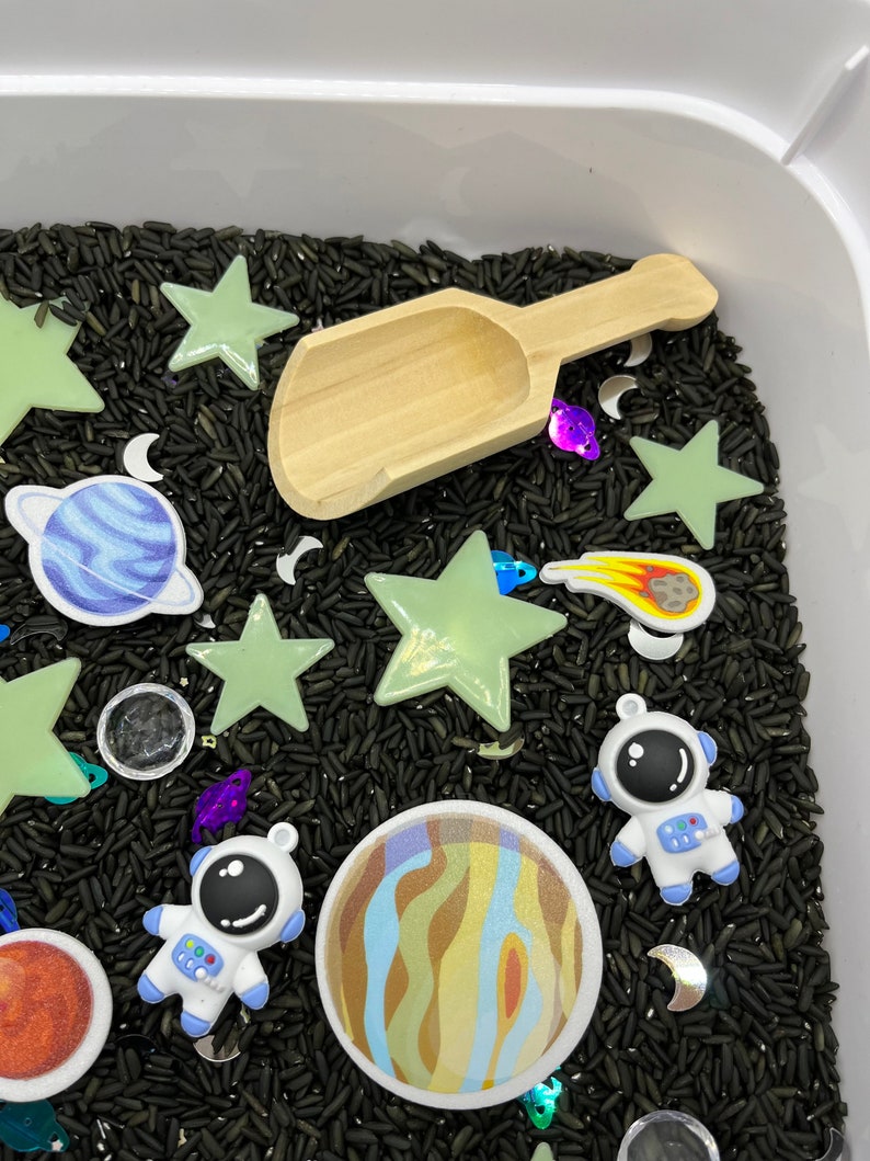 Outer Space Alien Astronaut Sensory Play Kit Bin Toddler - Etsy