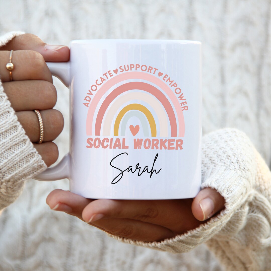 Personalized Social Work Mug Social Worker Gift, Social Worker Mug ...
