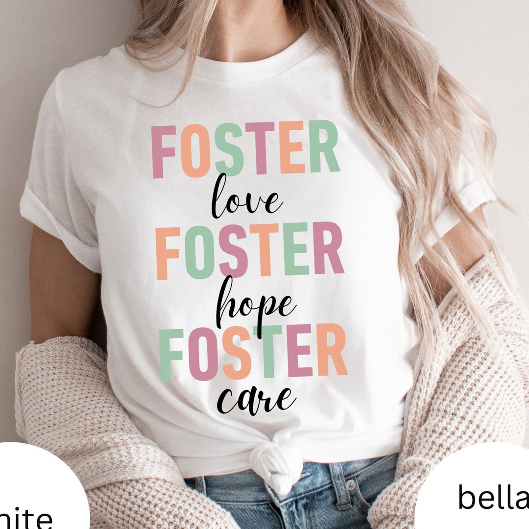 Foster Mom Shirt, Foster Love Shirt, Foster Care Shirt, Foster Mama ...
