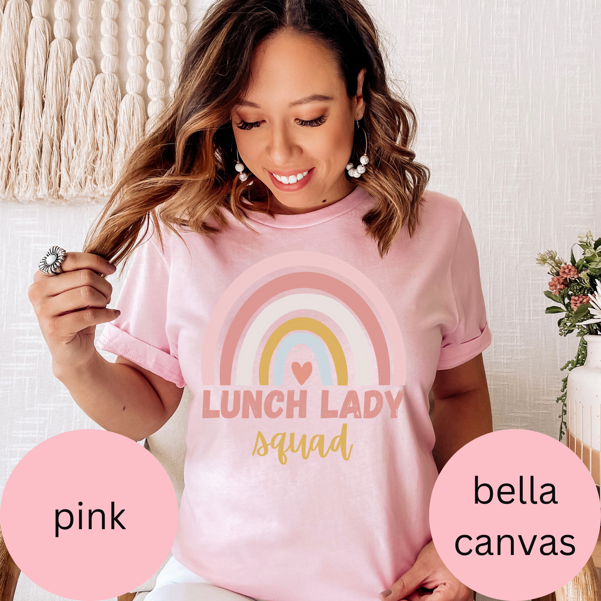 Lunch Squad Personalized Shirt, Custom Name School Lunch Ladies Shirt ...