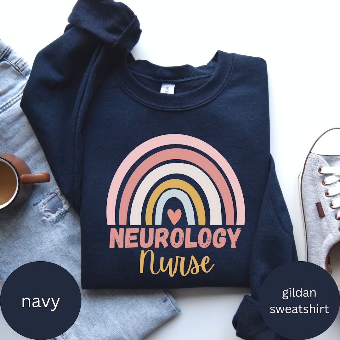 Neuro Nurse Shirt - Neurology Anatomy Tshirt, Anatomical Brain T Shirt ...