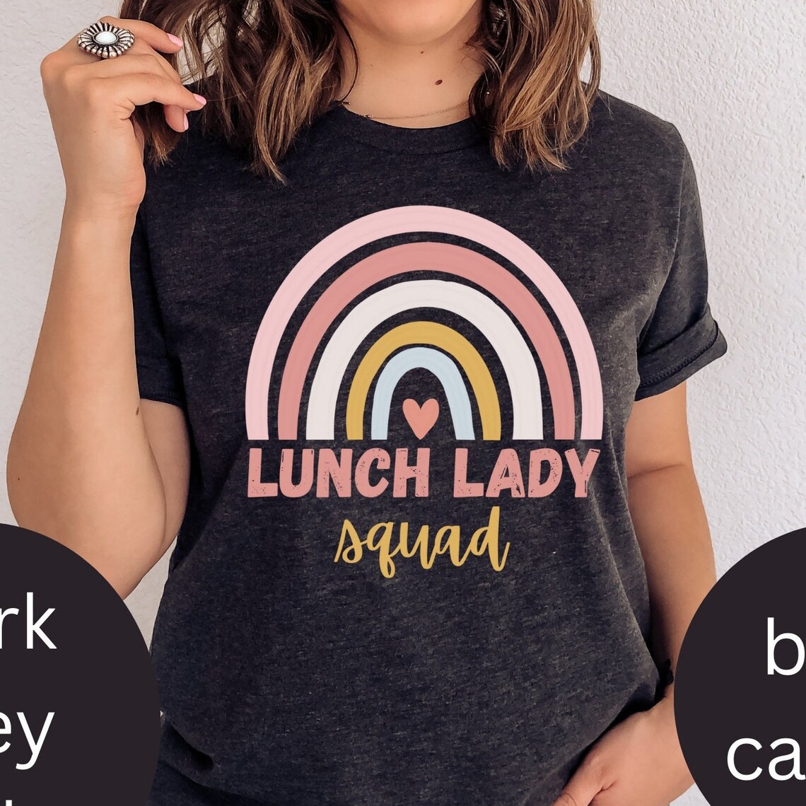Lunch Squad Personalized Shirt, Custom Name School Lunch Ladies Shirt ...
