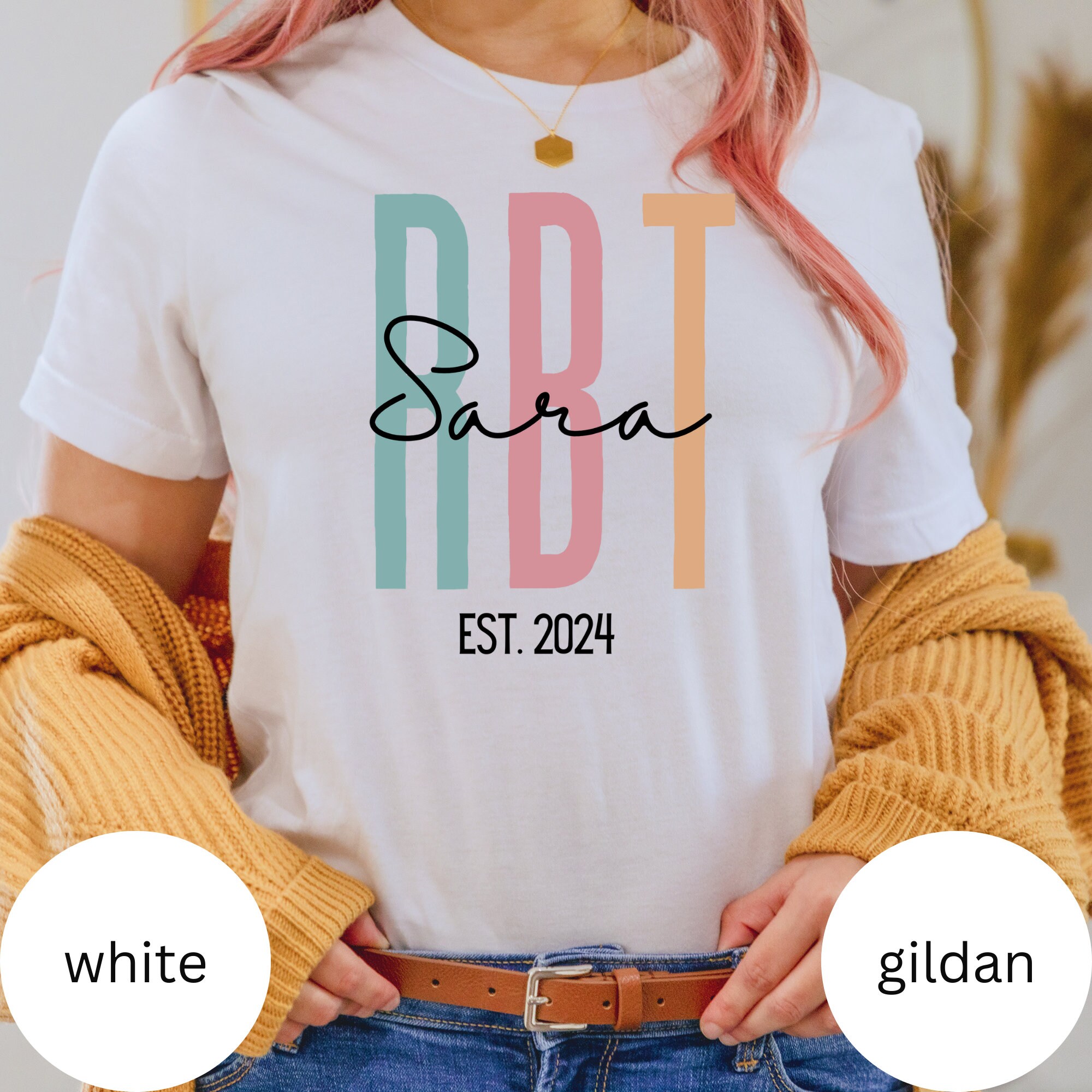 Custom RBT Shirt, Registered Behavior Technician Shirt, in My RBT Era ...