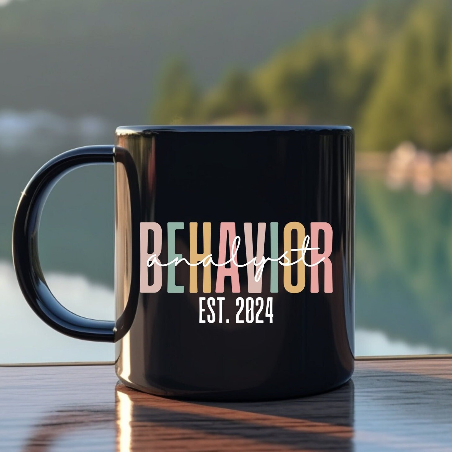 Custom Behavior Analyst Mug, Custom Behavior Therapy Gift, Graduation ...