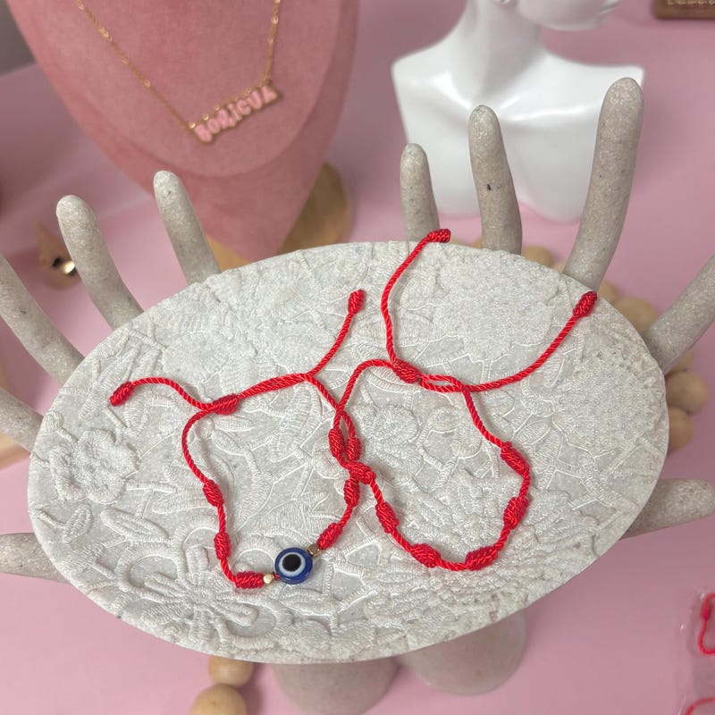 Red Know Bracelet - Etsy