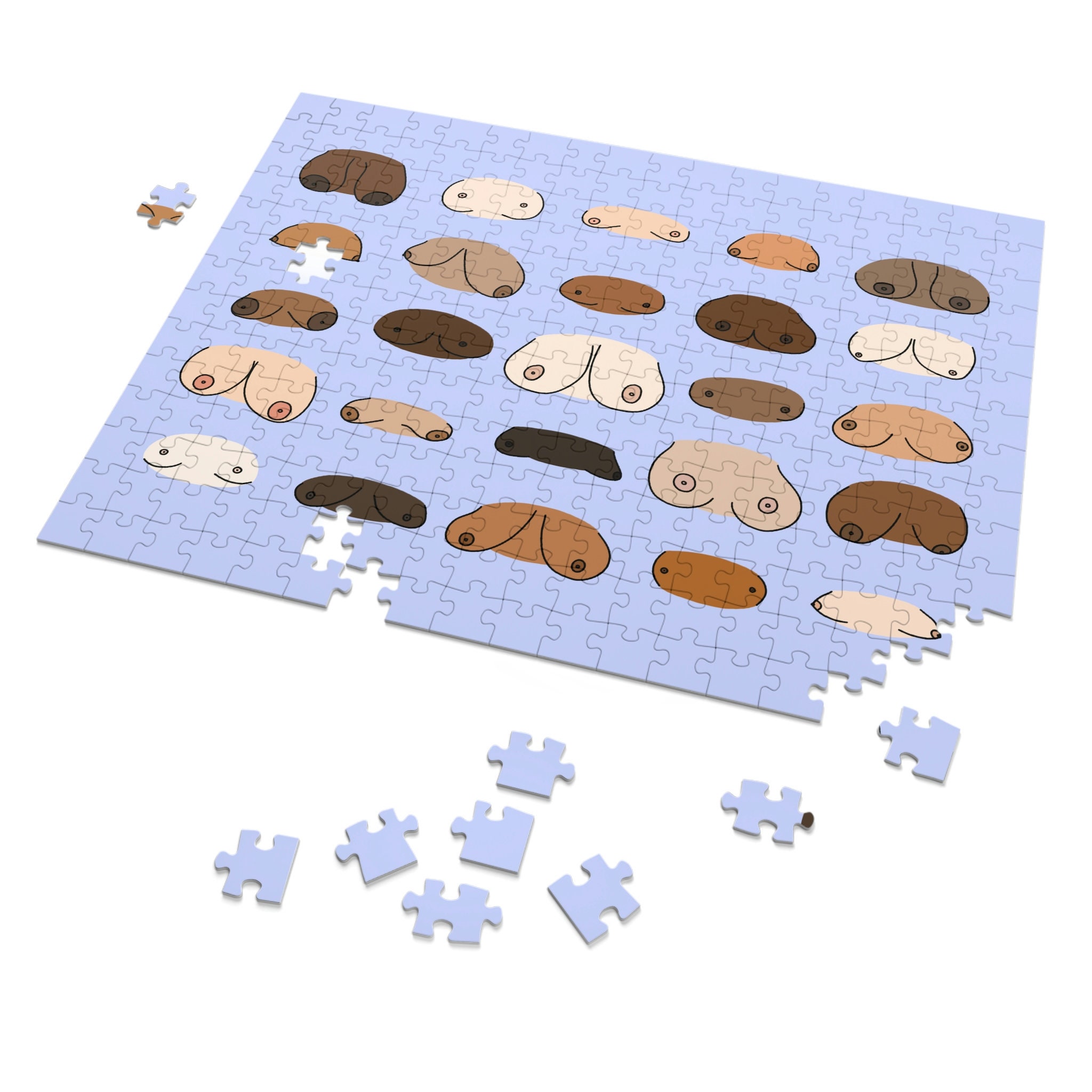 Fun 18 Jigsaw Puzzle Boobs of the World 110, 252, 500, 1000-piece ...