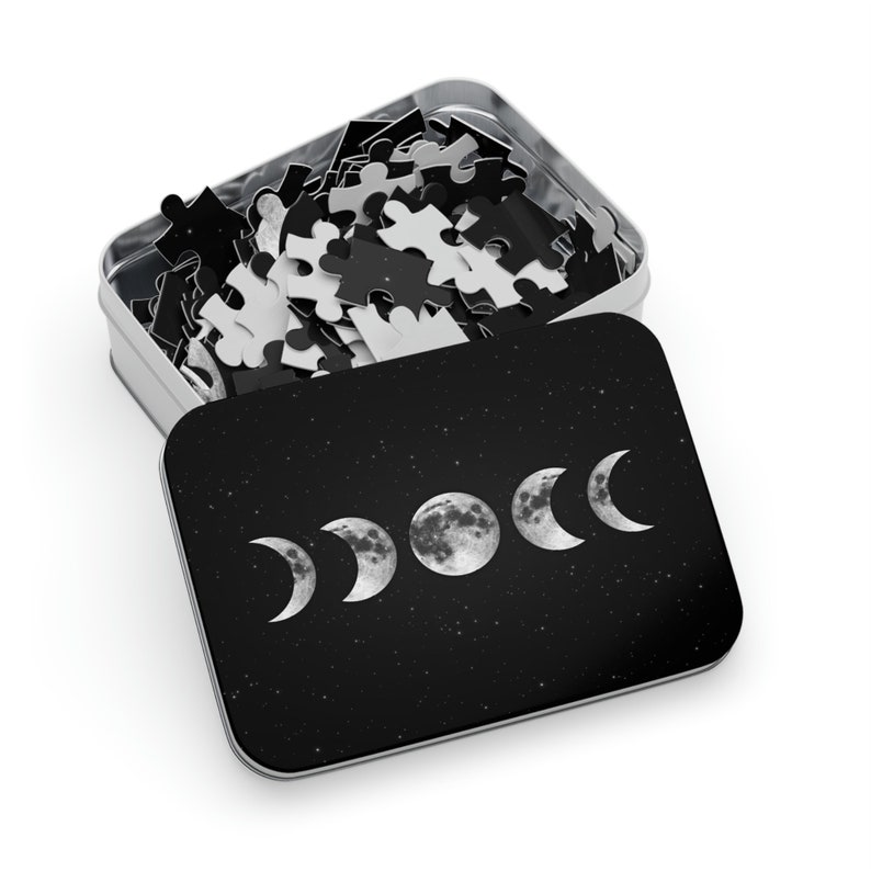 Phases of the Moon Puzzle for Kids and Adults 96 252 500 - Etsy