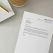 Resignation Letter Template, Employee Separation, Minimalist Template ...