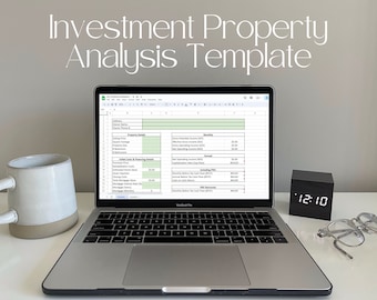 Investment Property Analysis Spreadsheet Template for Google Sheets for ...