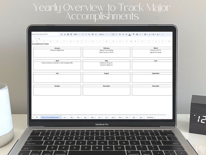 Task Tracker + Accomplishment Log - Productivity Tool to Track Career ...