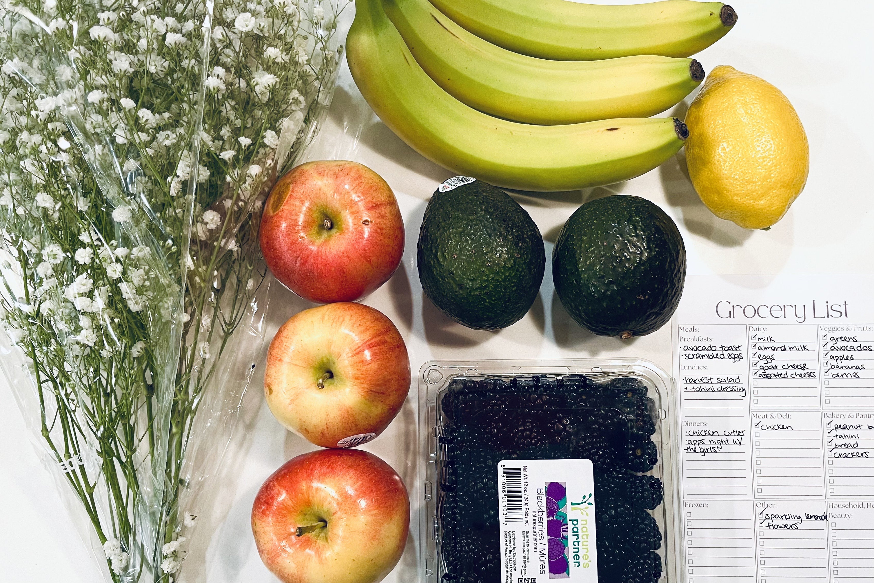 Grocery List Printable, Planner and Checklist, Instant Download ...