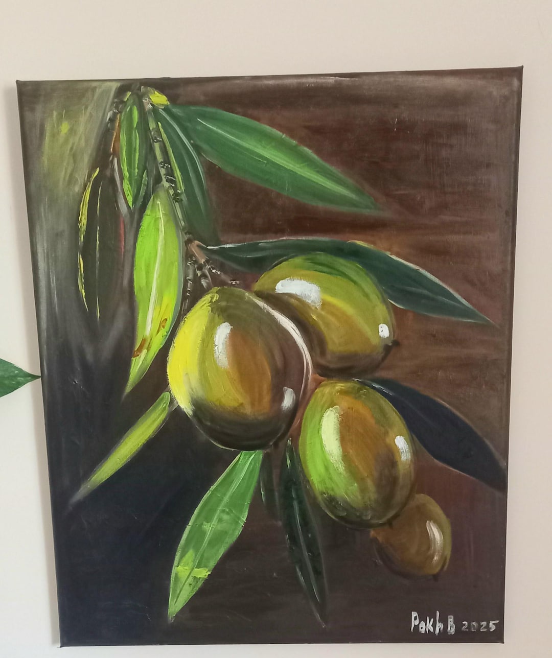 Painting"olive",painting Oil ,painting Withtexture Paste,the Most ...