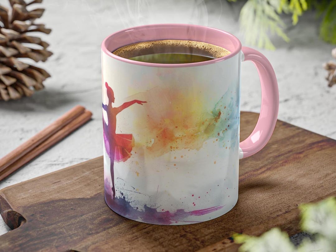 Dance Mug, Dancing Art Mug, Ballet Mug, Dance Lover Mug, Dancer Mug ...