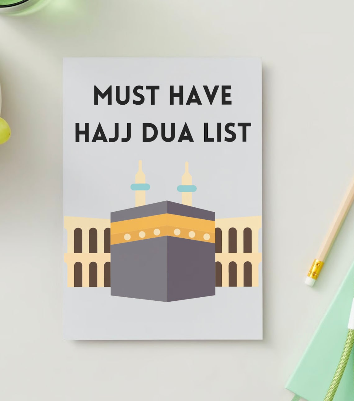Must Have Hajj Dua List - Etsy