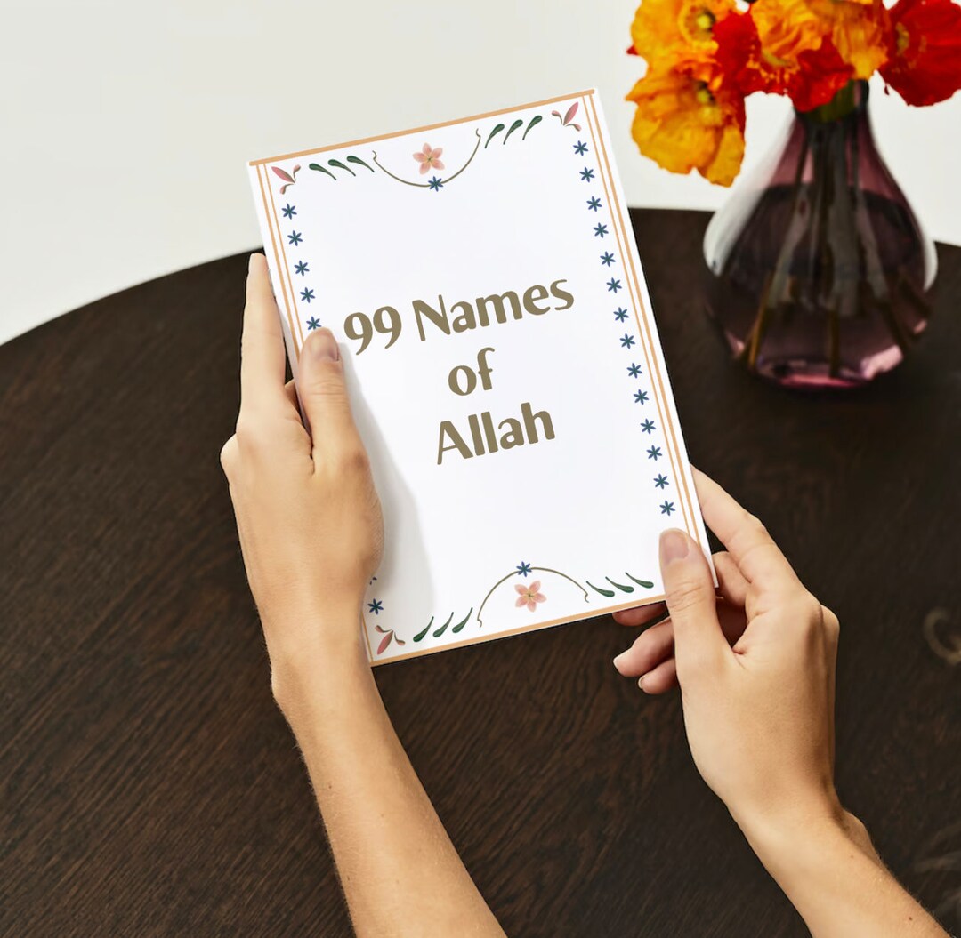 99 Names of Allah - Etsy