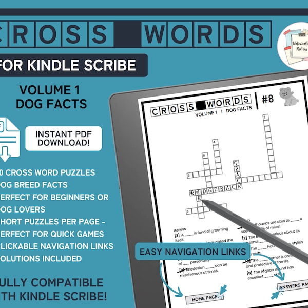 Scribe Cross Words - Etsy