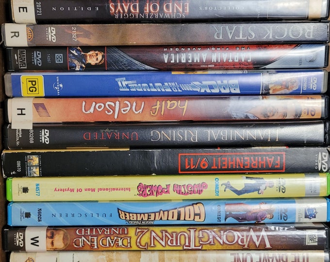 10 Your Choice DVD'S - Etsy