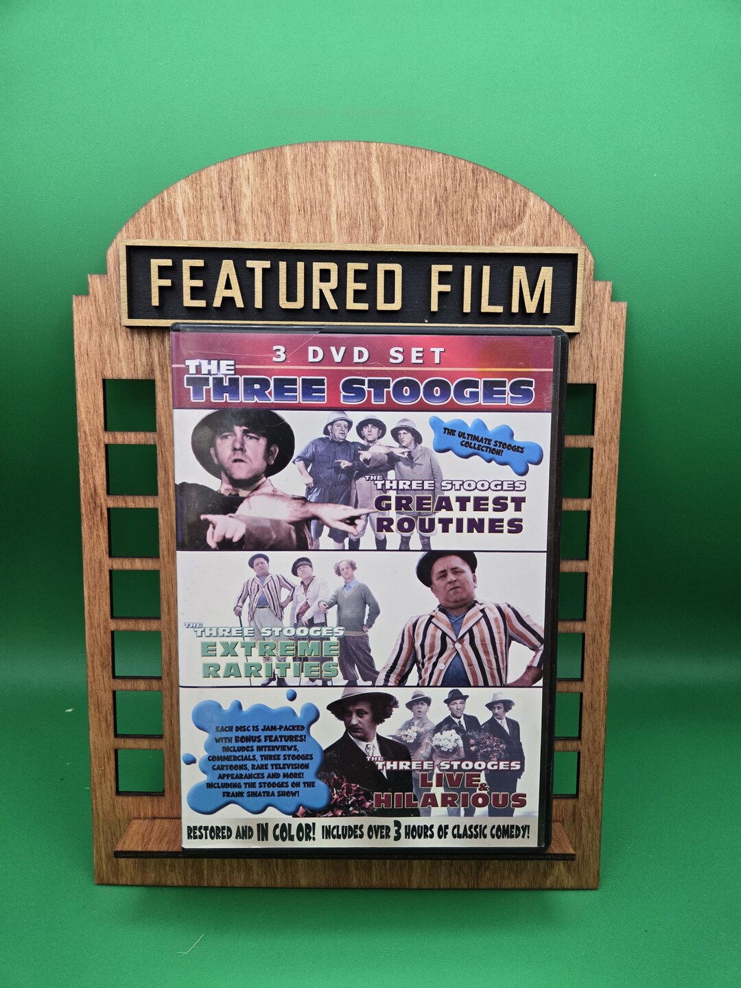 Three Stooges Triple Whammy 3-pack DVD, 3-disc Set - Etsy