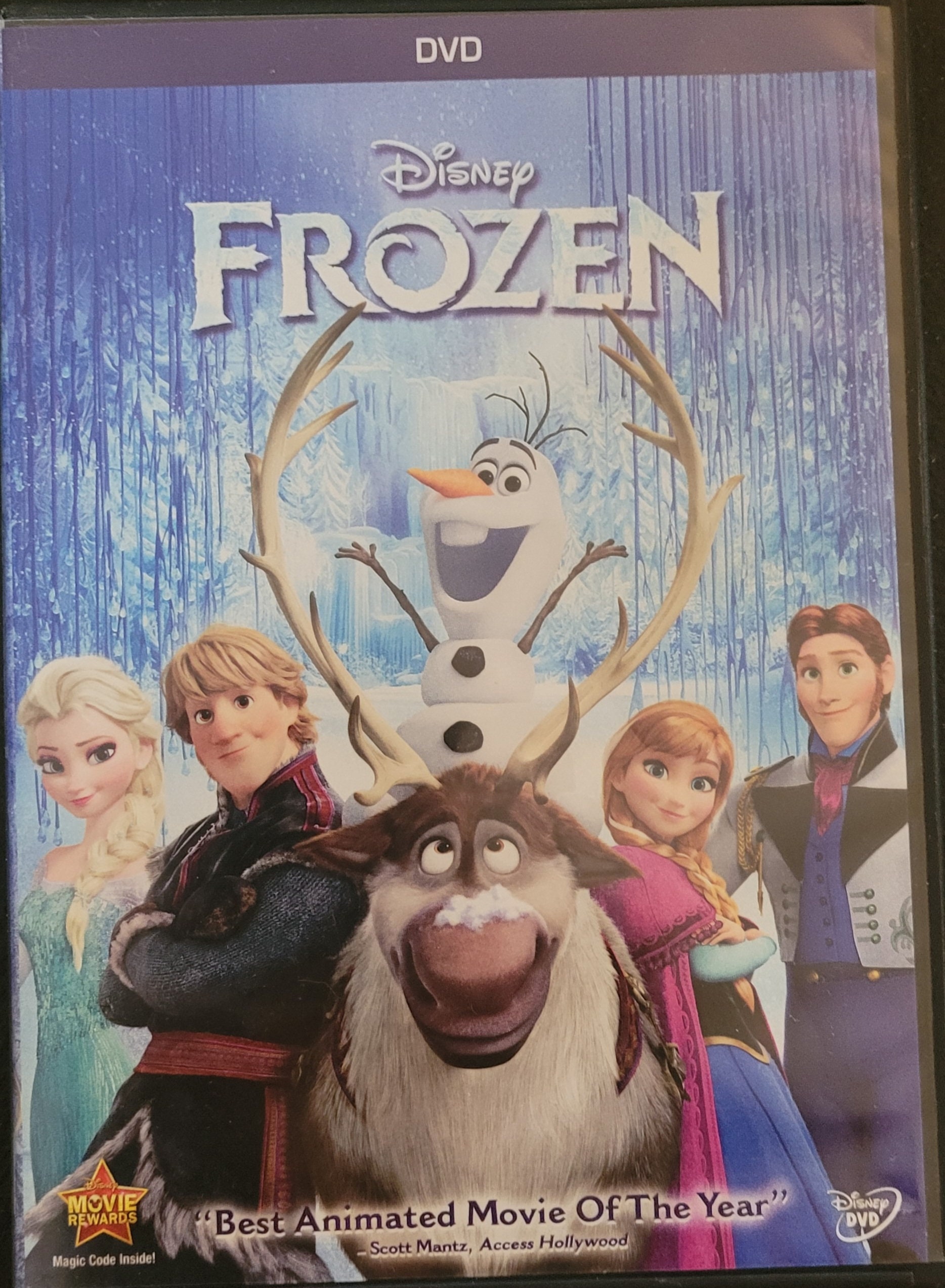 Frozen Dvd Case