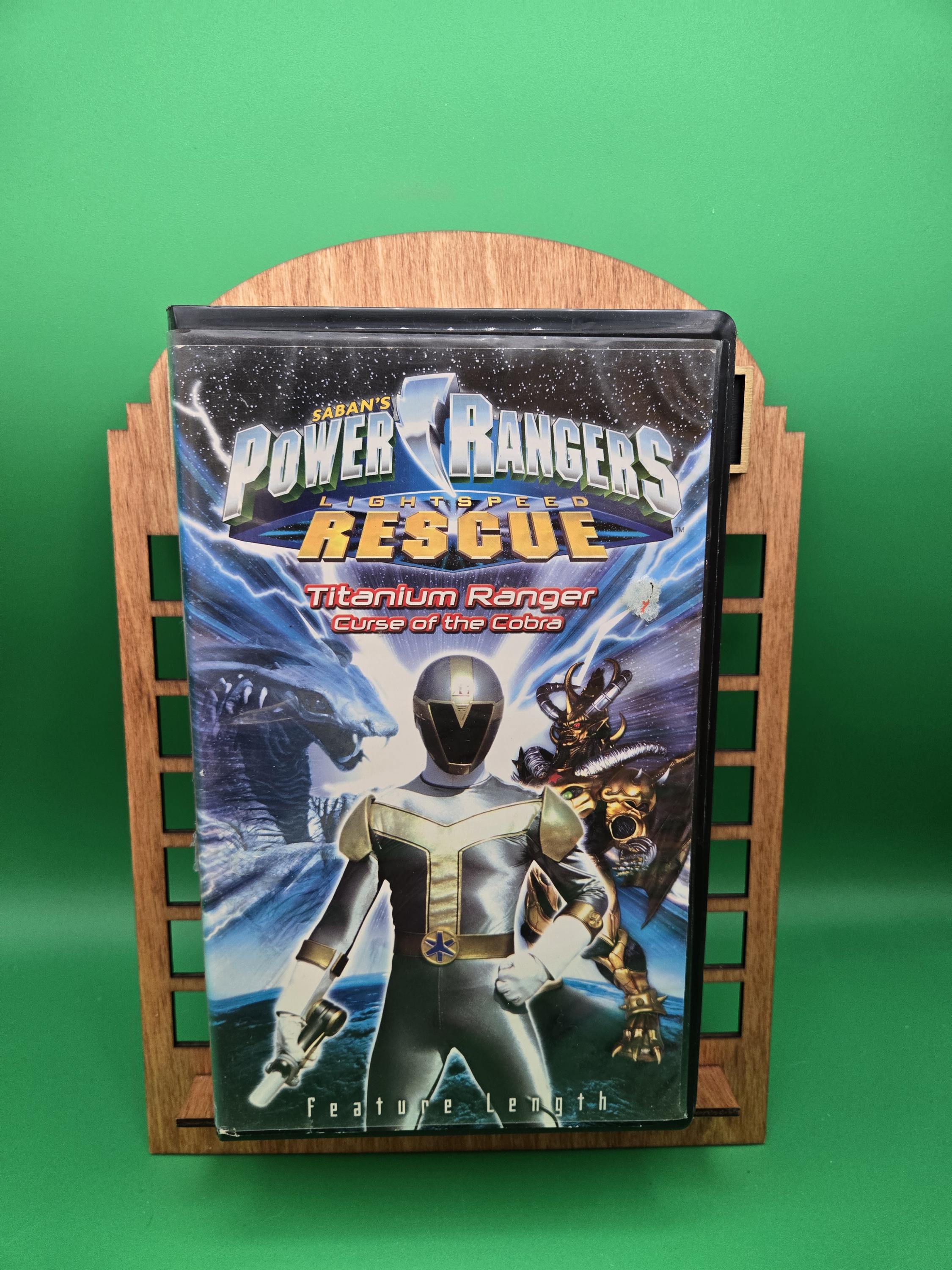 Power Rangers Lightspeed Rescue Titanium Ranger Curse Of The Cobra