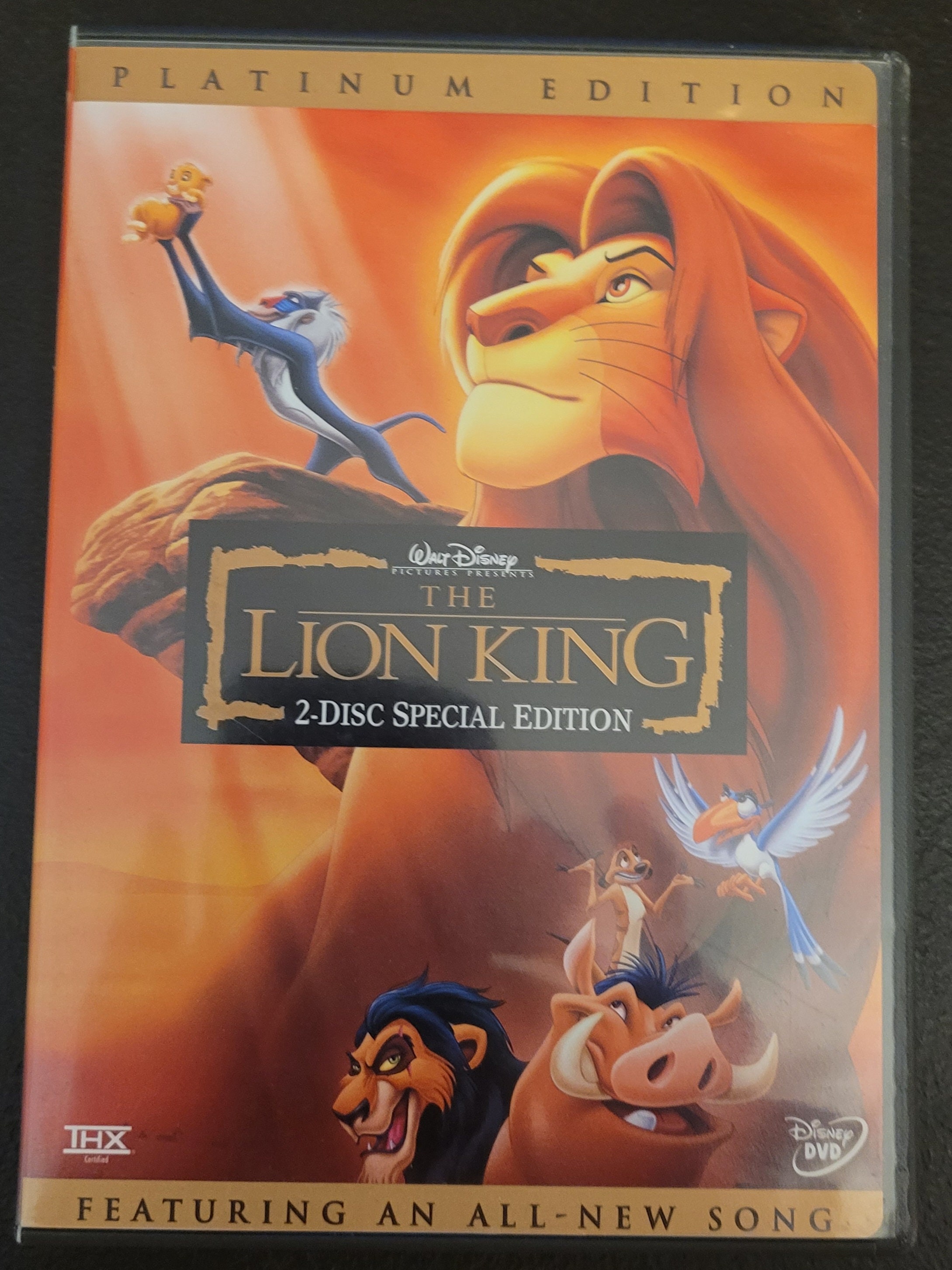 The Lion King Vhs 2003