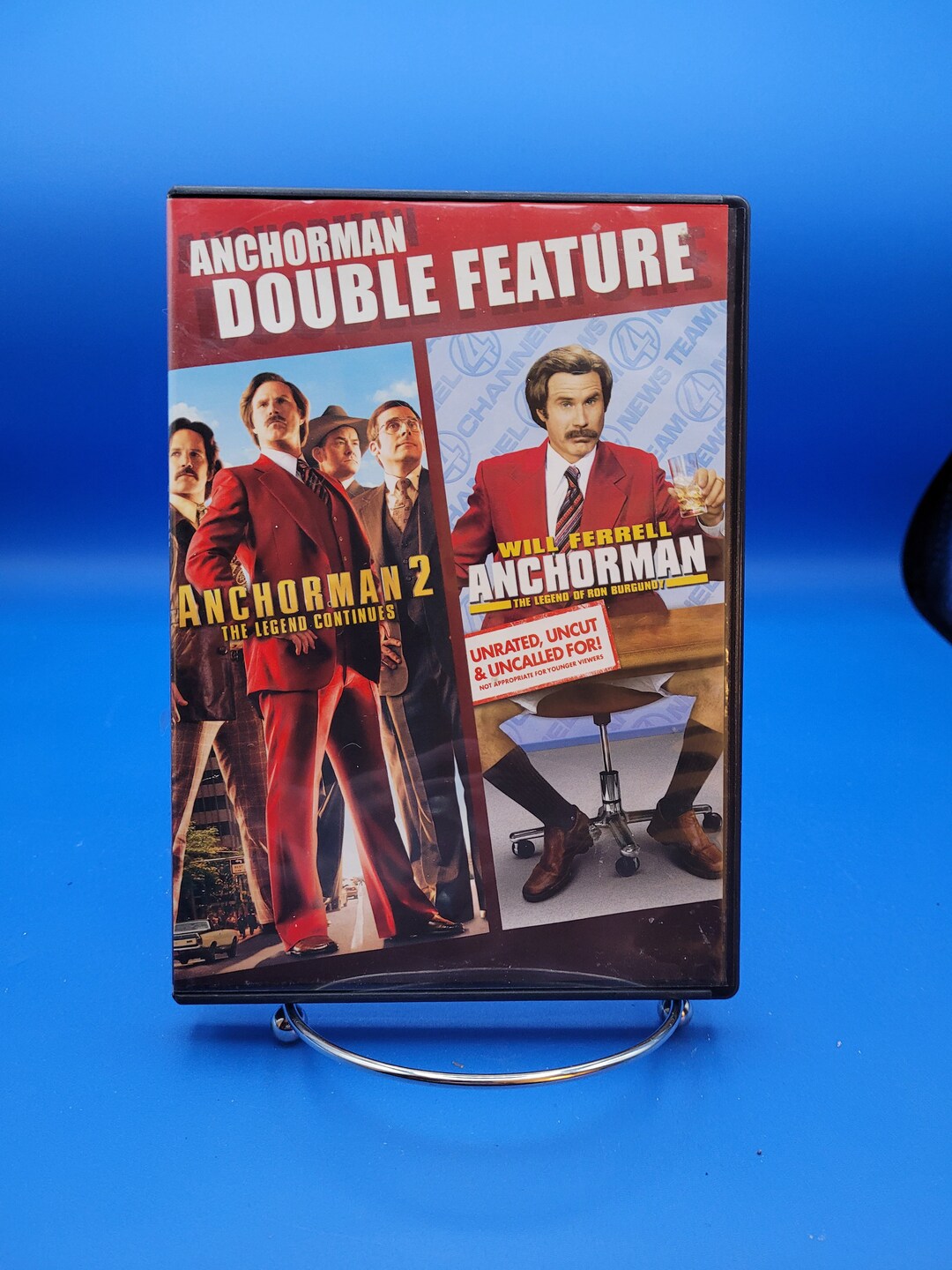 Anchorman Double Feature DVD - Etsy