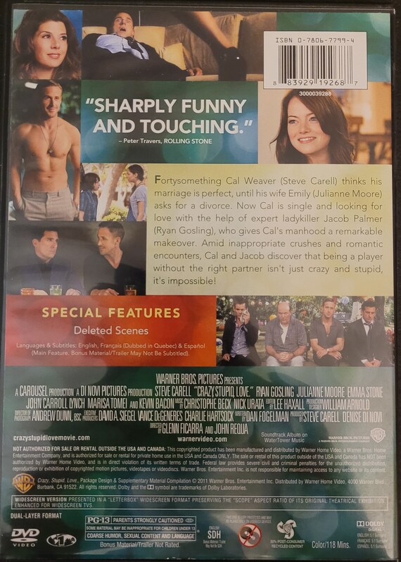 Crazy Stupid Love Dvd Cover