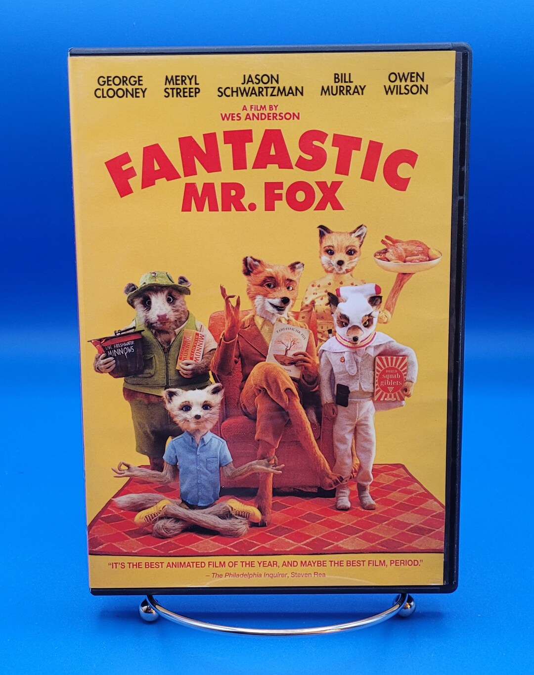 Fantastic Mr. Fox DVD by Meryl Streep - Etsy