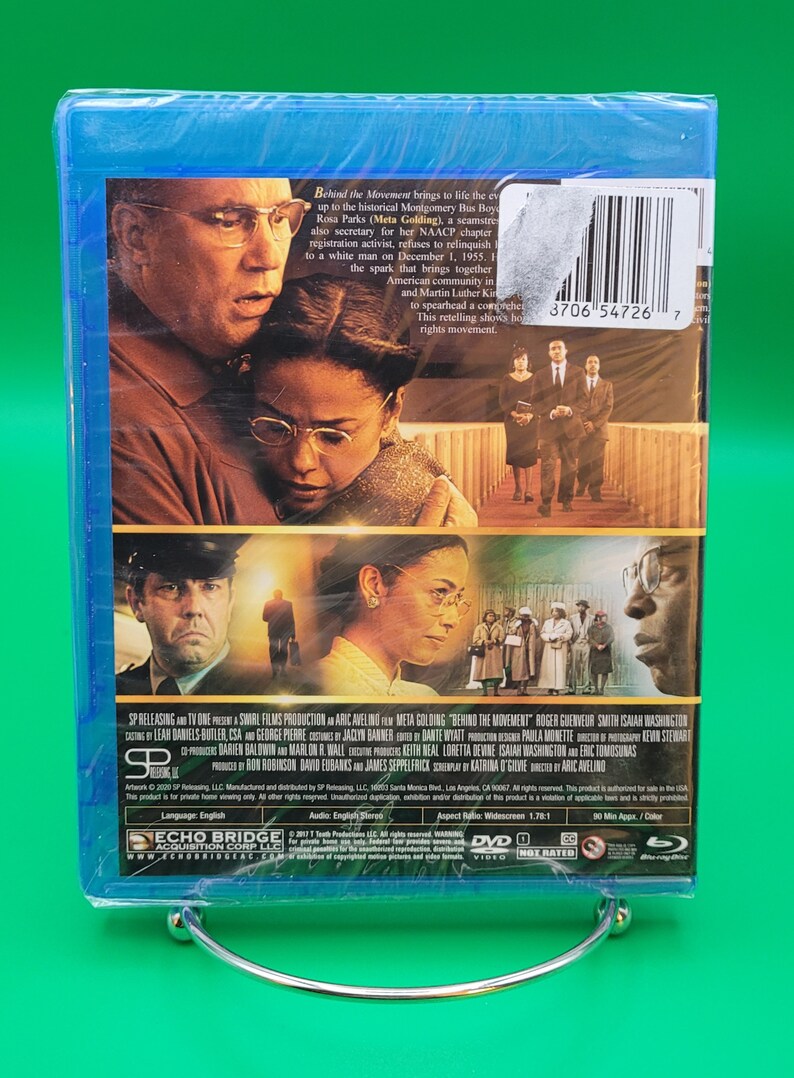 Behind the Movement: the Rosa Parks Story DVD, 2017, WS - Etsy