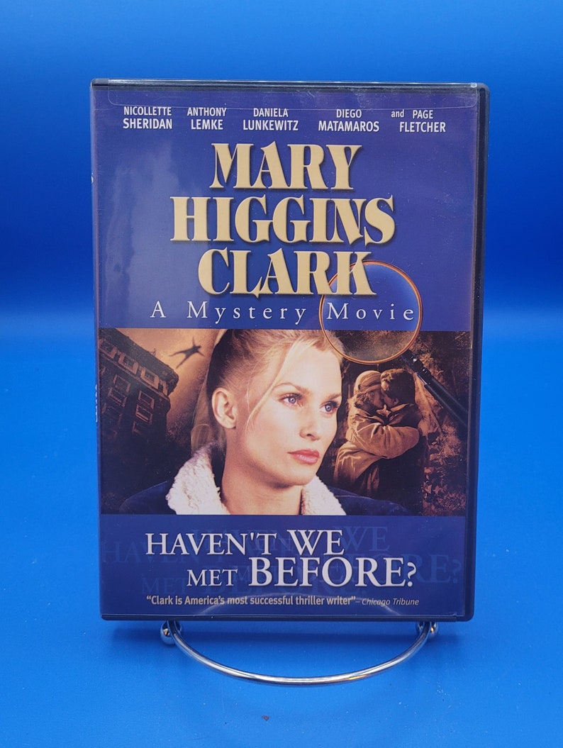 Mary Higgins Clark Havent We Met Before DVD 2003 - Etsy