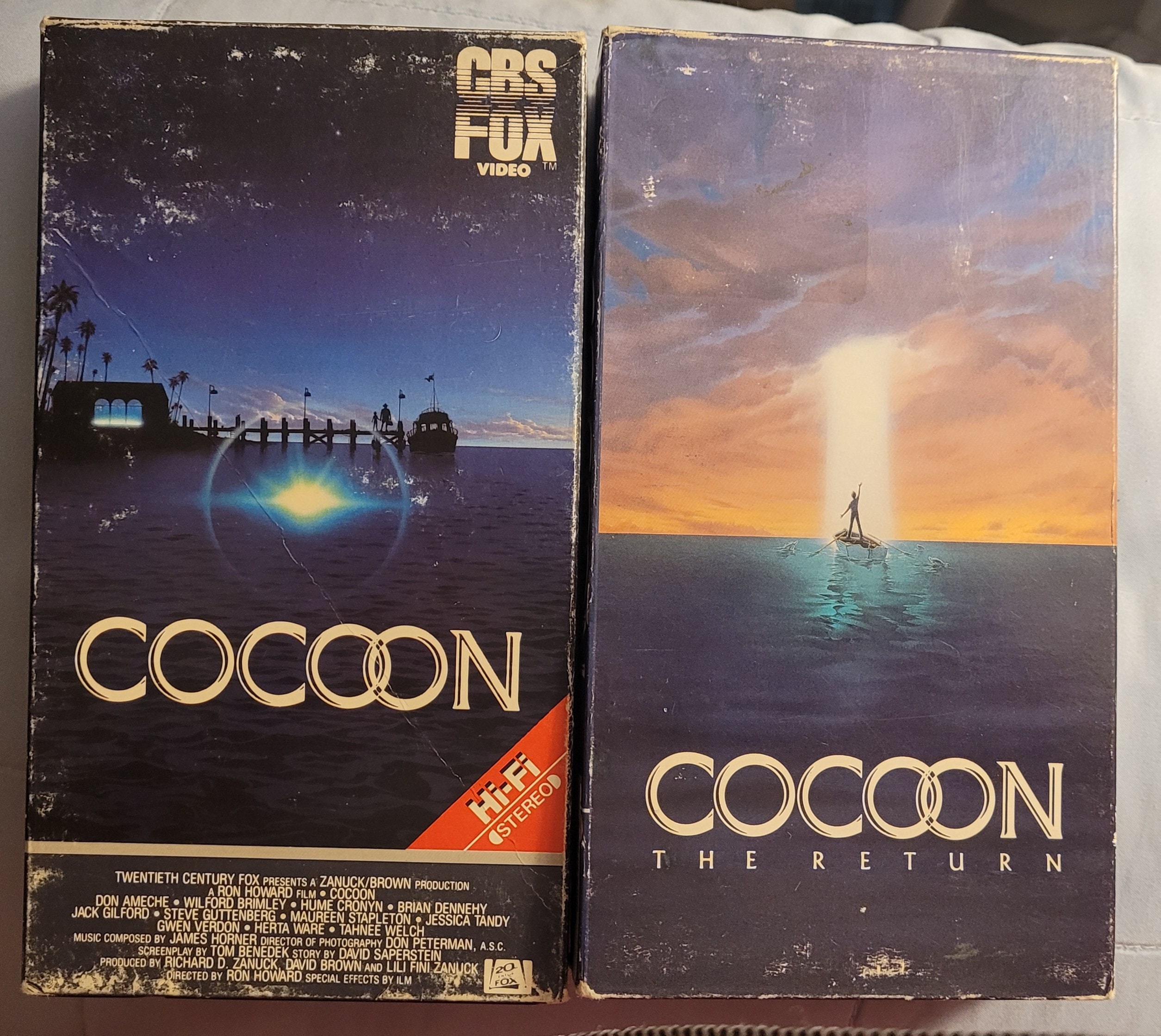 Cocoon VHS, 1986 / Cocoon the Return VHS, 1989 - Etsy