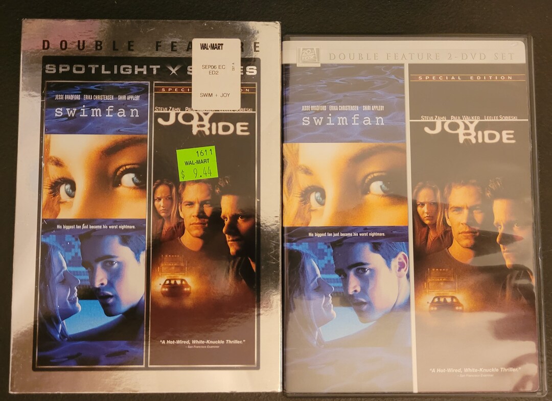Swimfan Joy Ride With Slip Cover Dvd Etsy