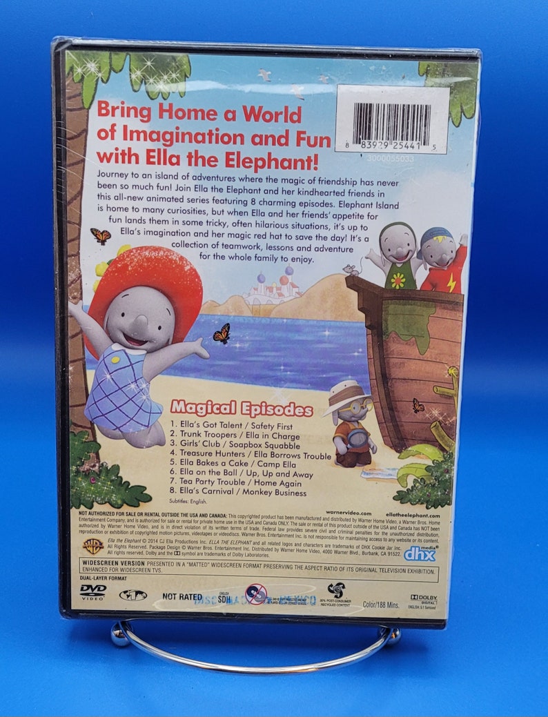Ella the Elephant: Season One Volume One DVD - Etsy