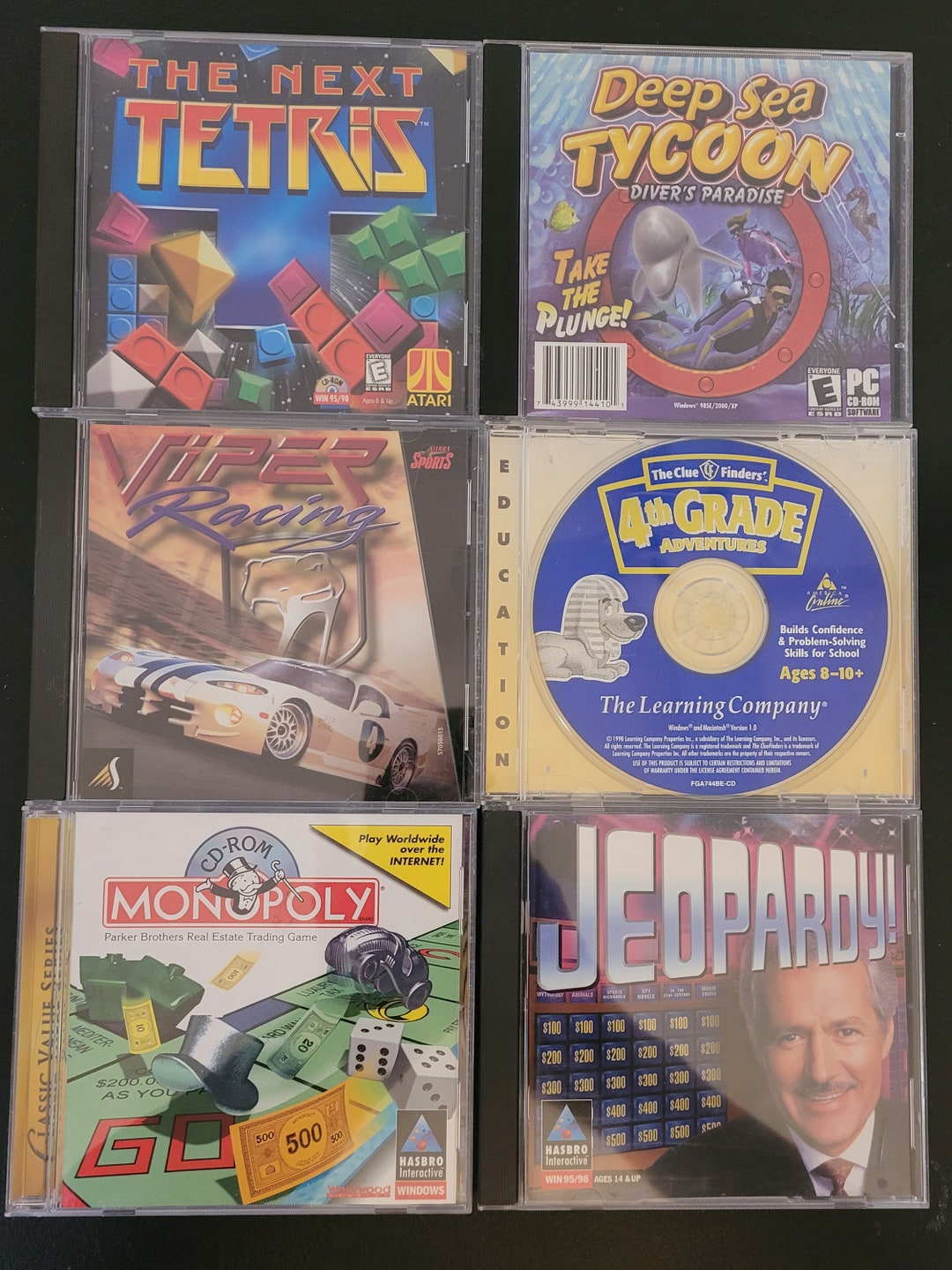 7 Assorted Old PC Game Cd's - Etsy