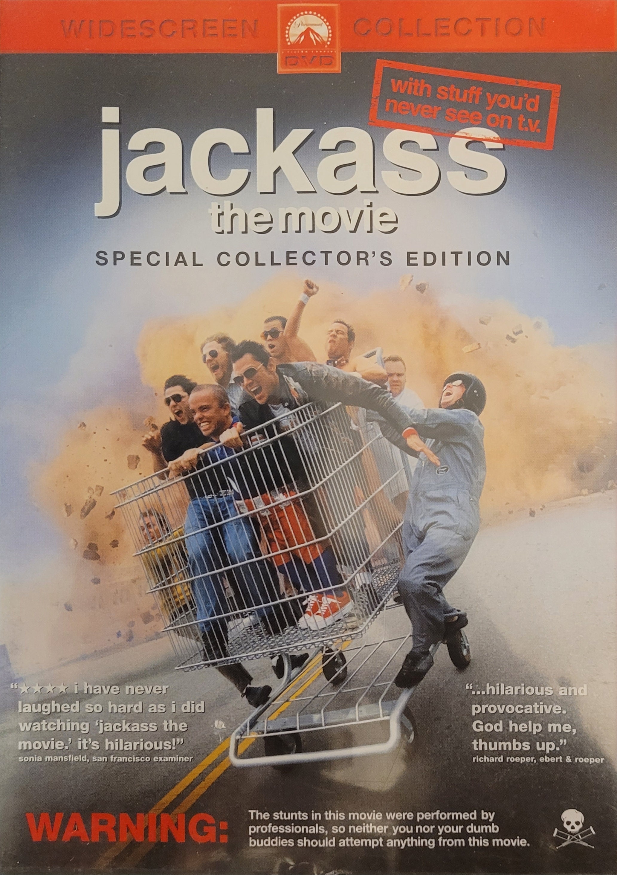 Jackass The Movie Dvd