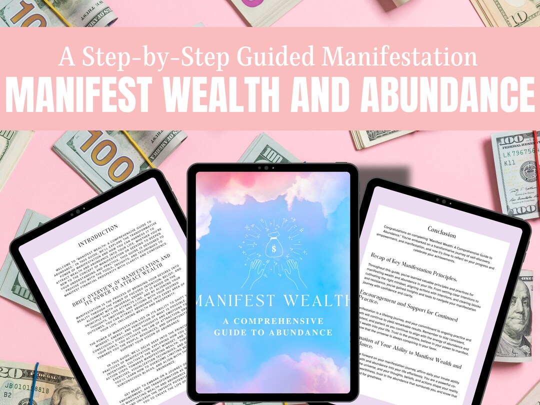 The Art of Manifestation, Step-by-step Guided Manifestation for Wealth ...