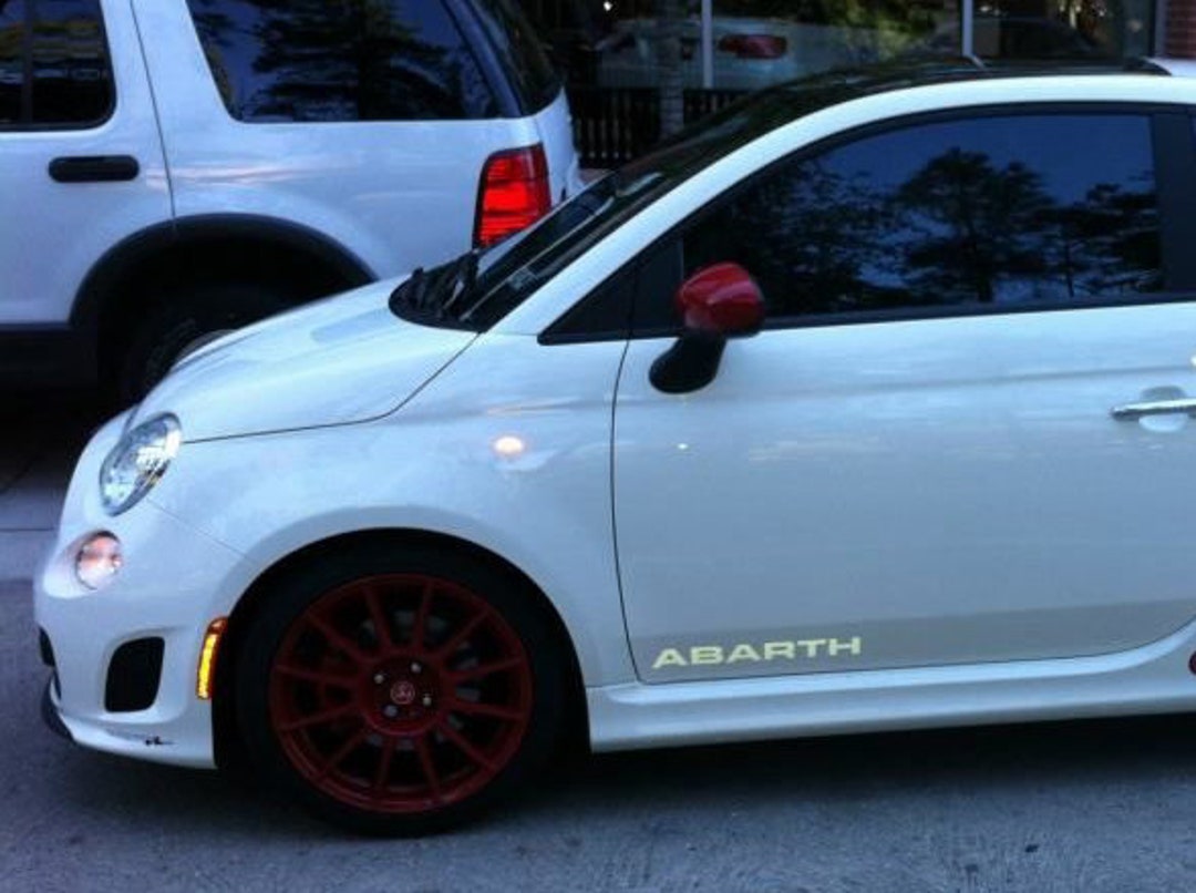 ABARTH Stickers Decal Graphics Fiat 500 595 Side Stickers for ABARTH ...