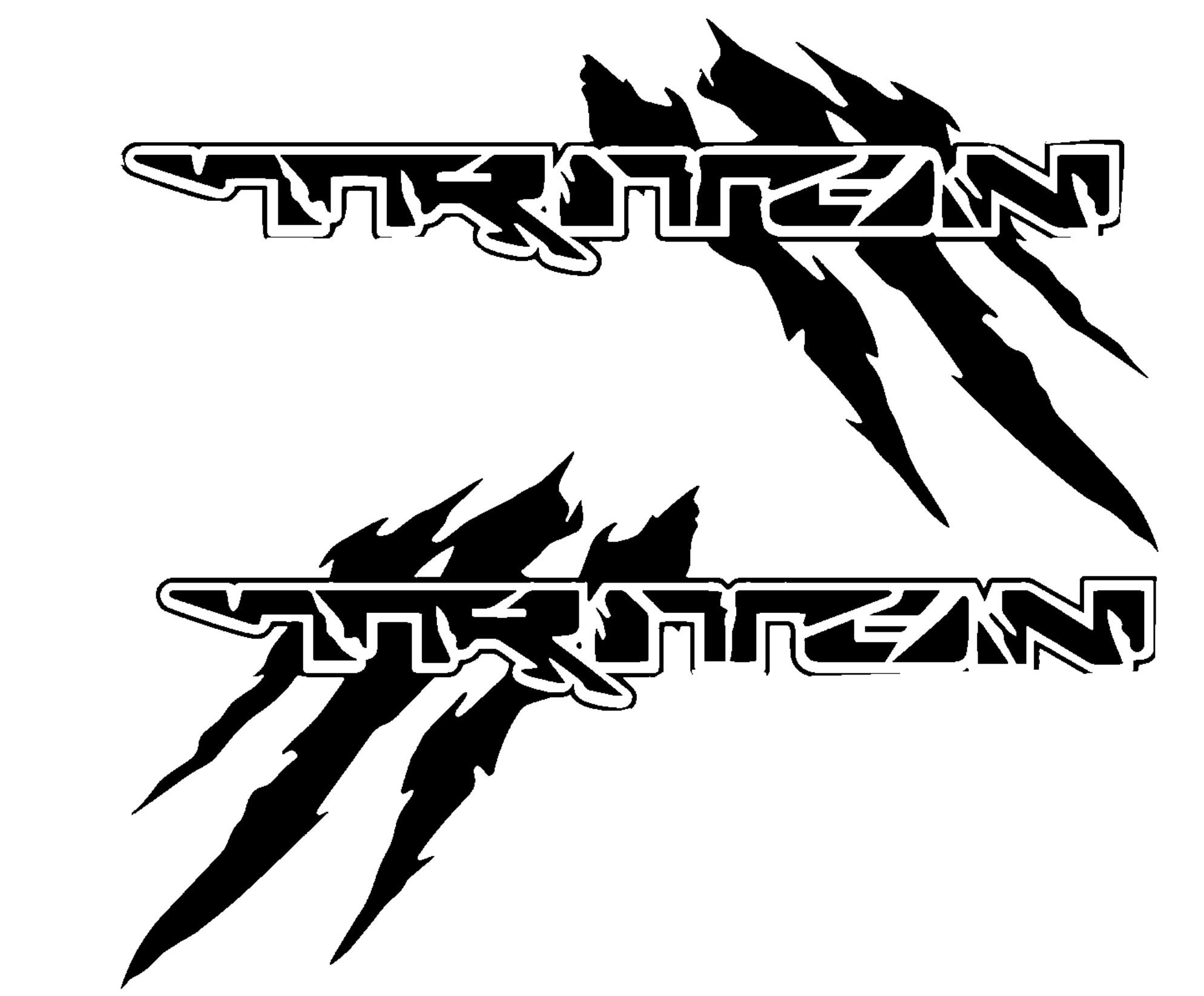 Graphics Decals for Mitsubishi L200 TRITON CLAWMARK Pickup Truck Vinyl ...