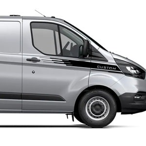 Ford Transit Custom Side Stripes Decal Graphics for Left and Right Side ...