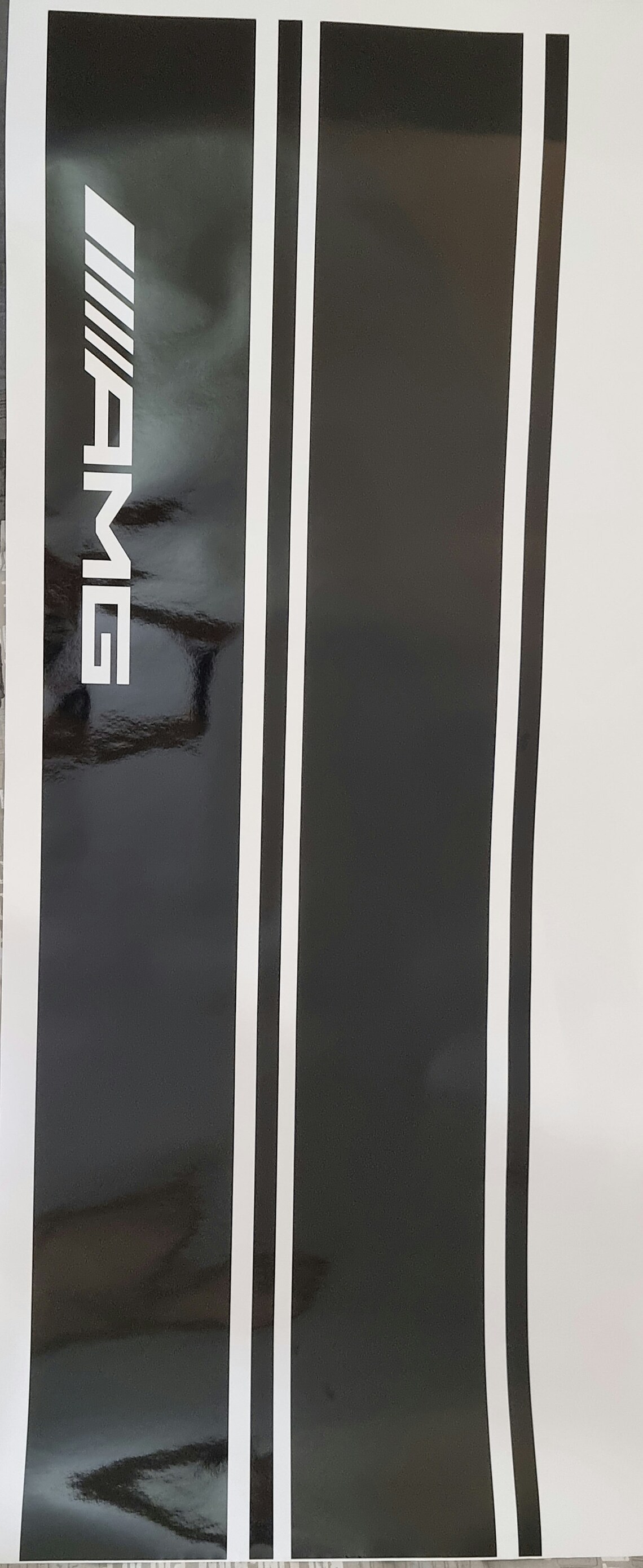 Mercedes AMG Car Bonnet Stripes Decals Graphics Racing Sport Exclusive ...