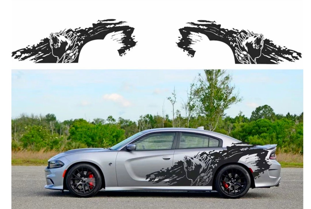 Beast Car Sticker Vinyl Decals Auto Side Door Styling Competition ...
