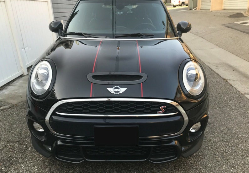 Mini Cooper Bonnet and Boot Stripes Vinyl Graphics Declas Stickers ...