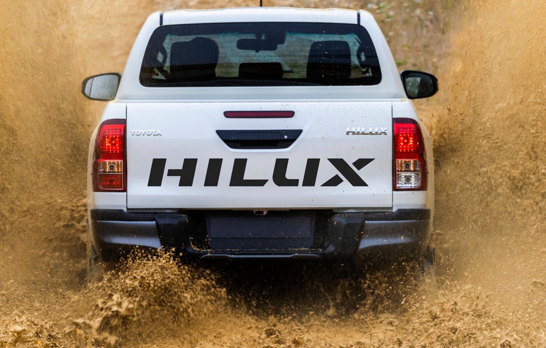 Toyota Hilux Sticker Decals Truck Tailgate Adhesive Vinyl GRAPHICS SUV ...