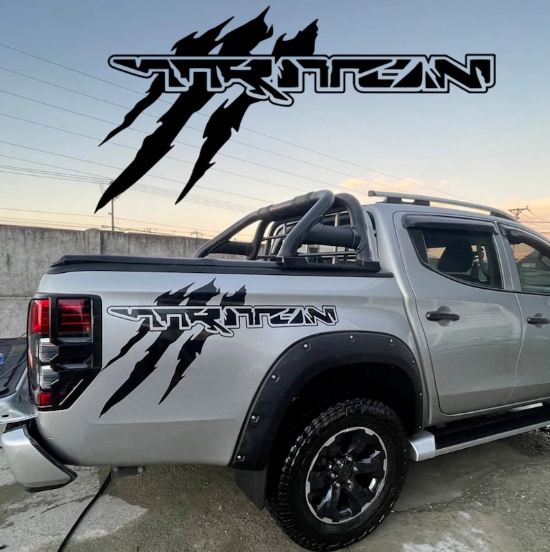 Graphics Decals for Mitsubishi L200 TRITON CLAWMARK Pickup Truck Vinyl ...