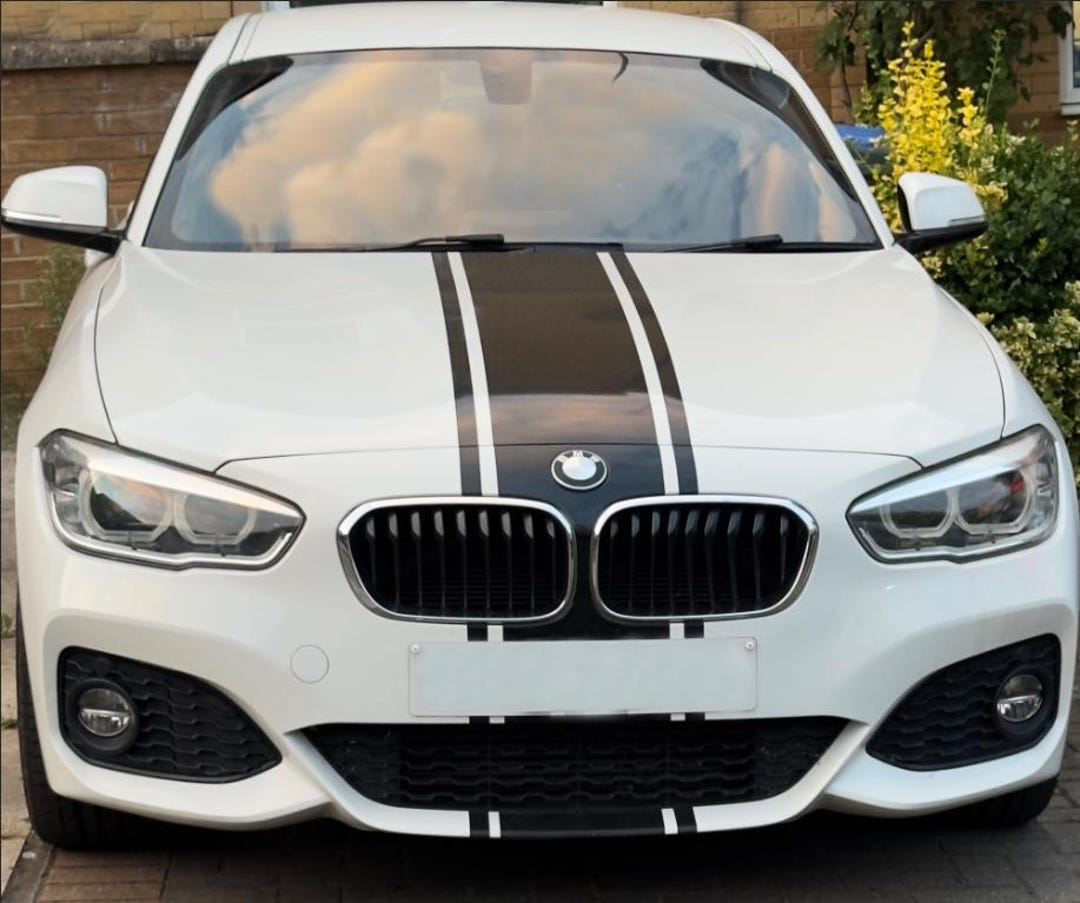 For BMW Racing STRIPES Suits Good M Sport VINYL Stickers Stripes Decall ...